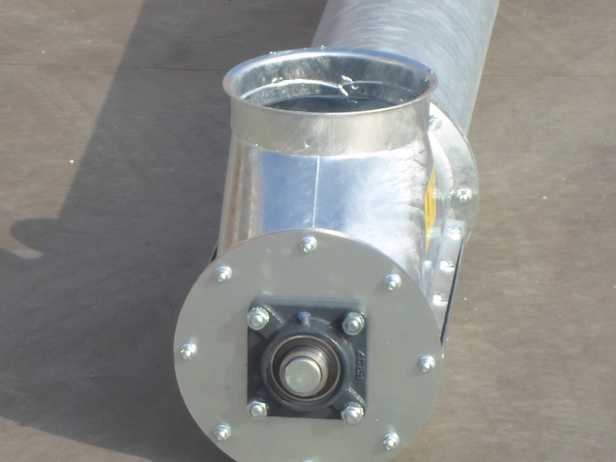 Tubular screw conveyors FP Series - Pofer srl