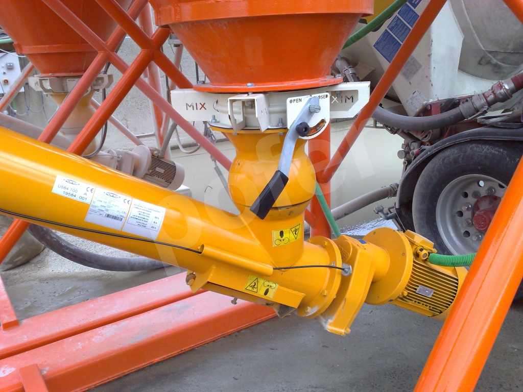 Tubular Screw Conveyor for Cement - Pofer srl