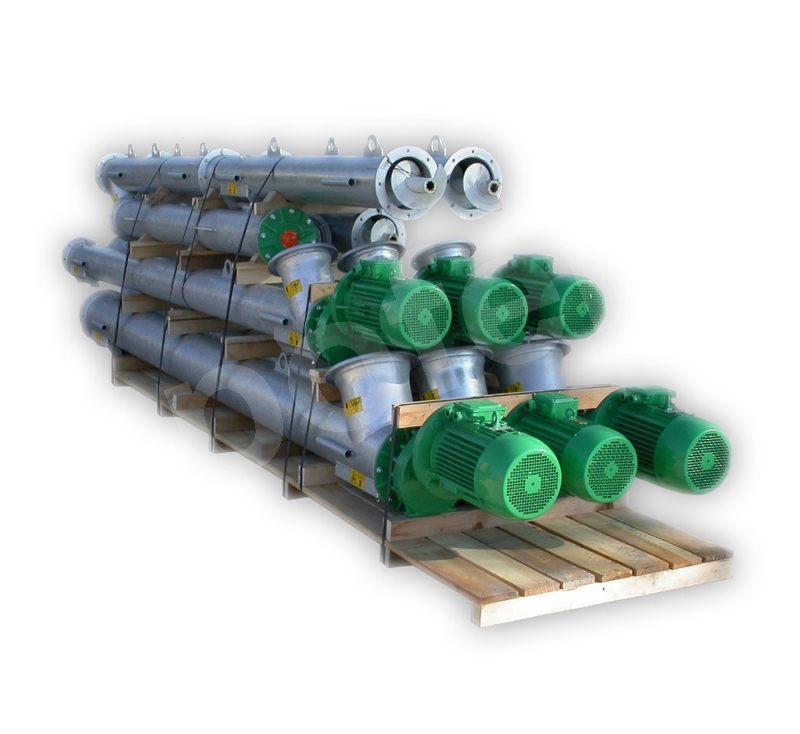 Tubular Screw Conveyor for Cement - Pofer srl