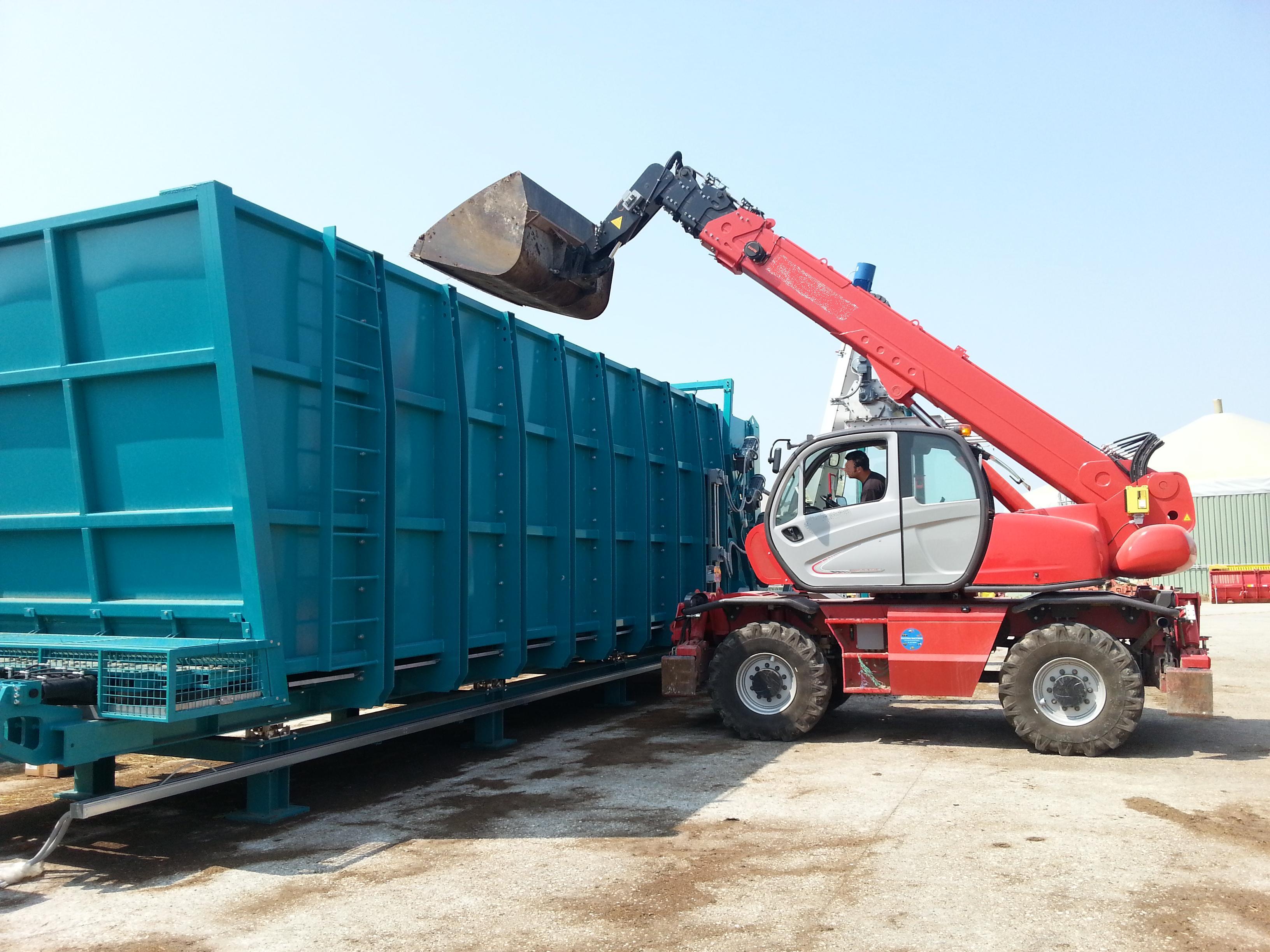 Screw conveyor for Biogas Plant Digestor - Pofer srl