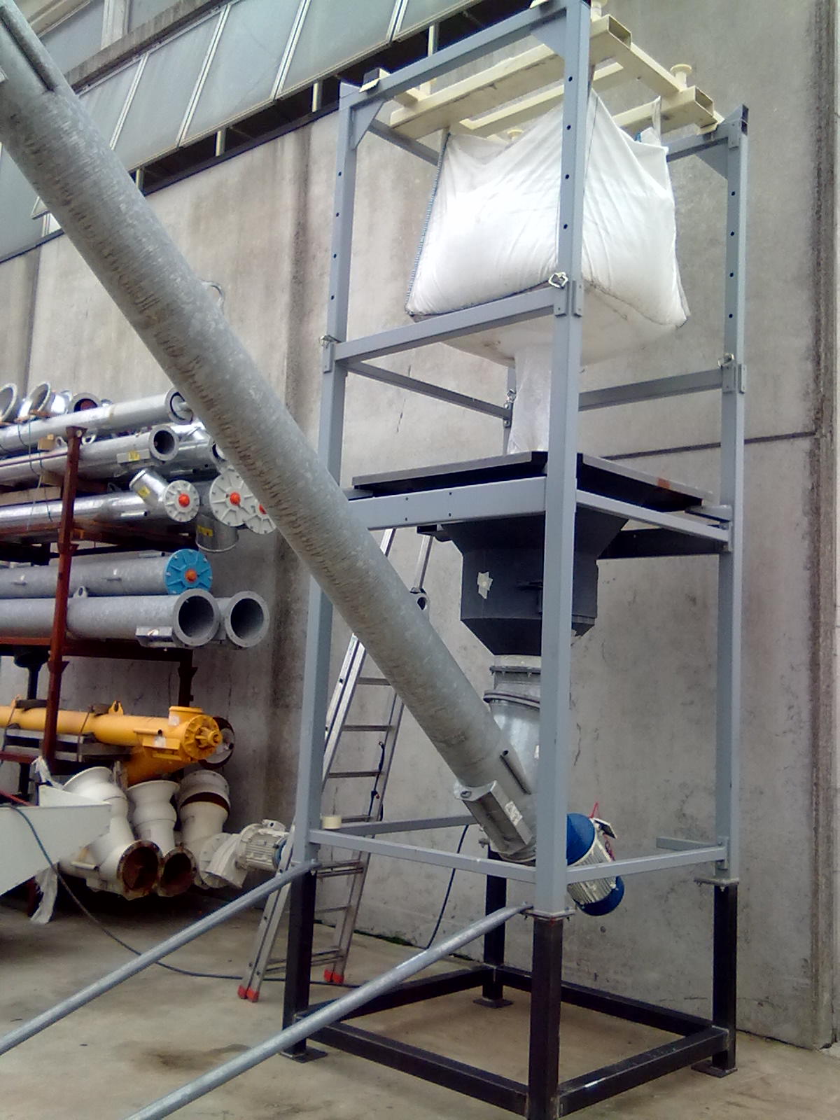 Big bag emptying bbe/sbb series - Pofer srl