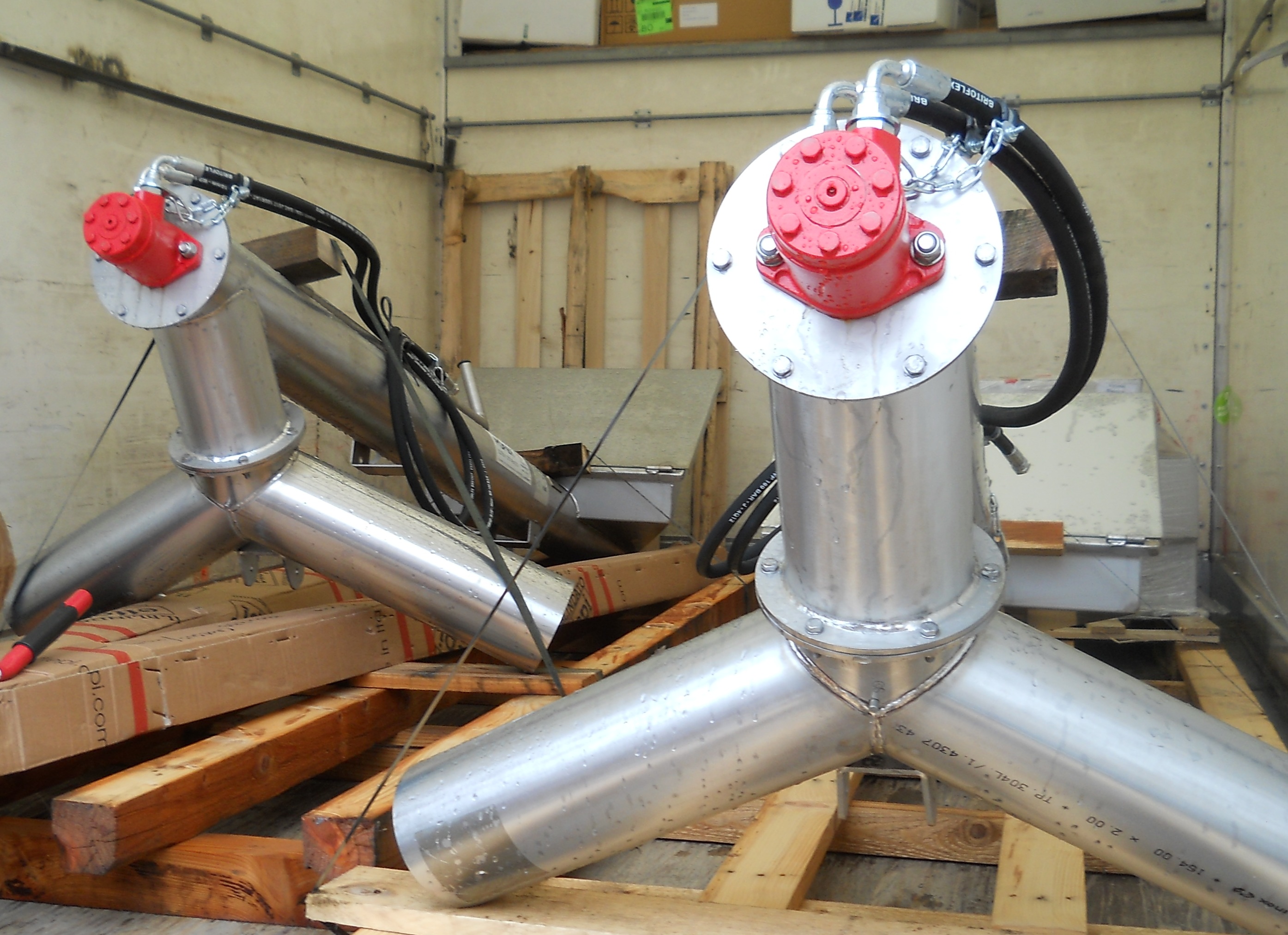 Tubular screw conveyors TN Series - Pofer srl