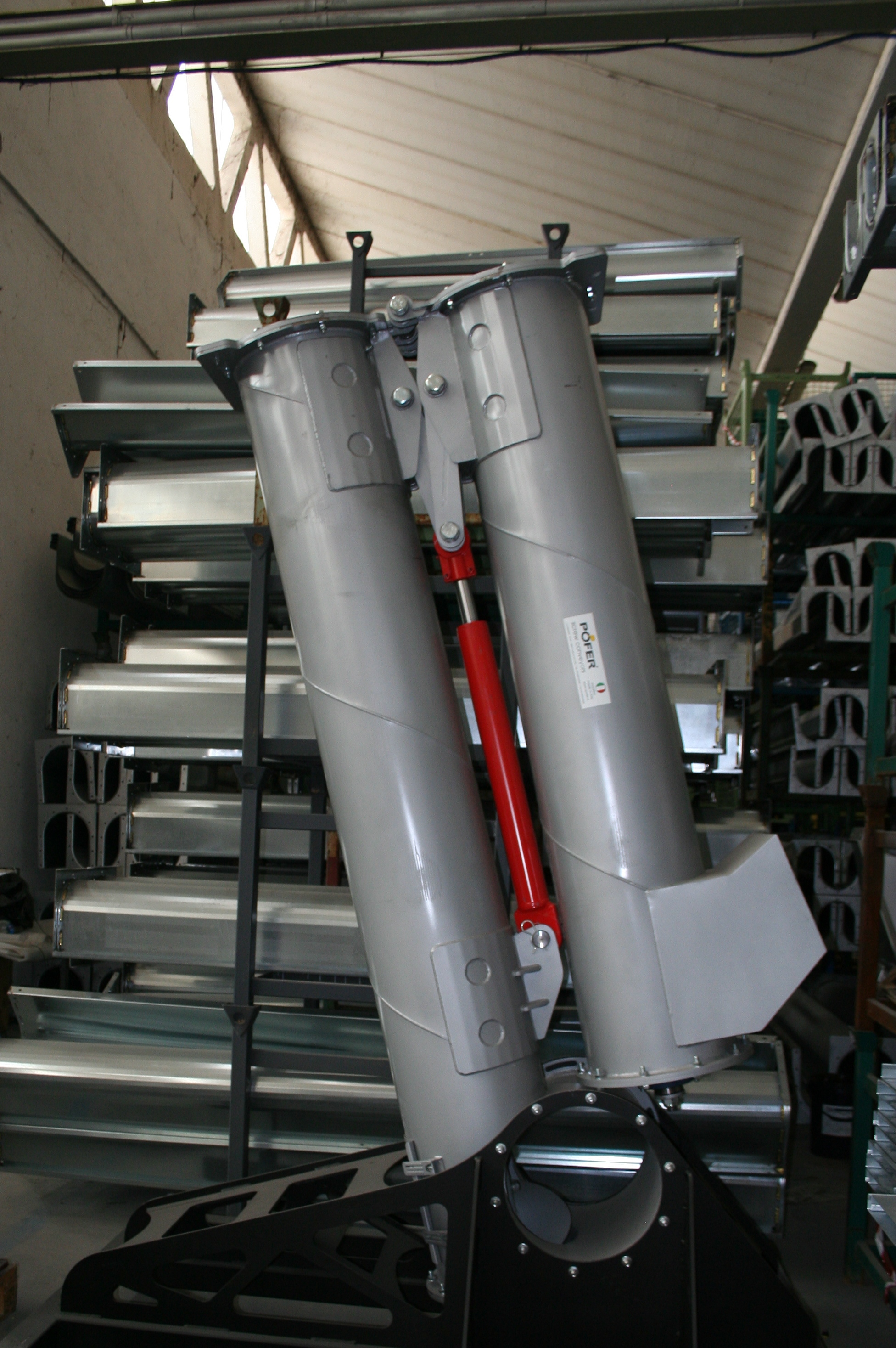 Hydraulic augers for trailers CR series - Pofer srl